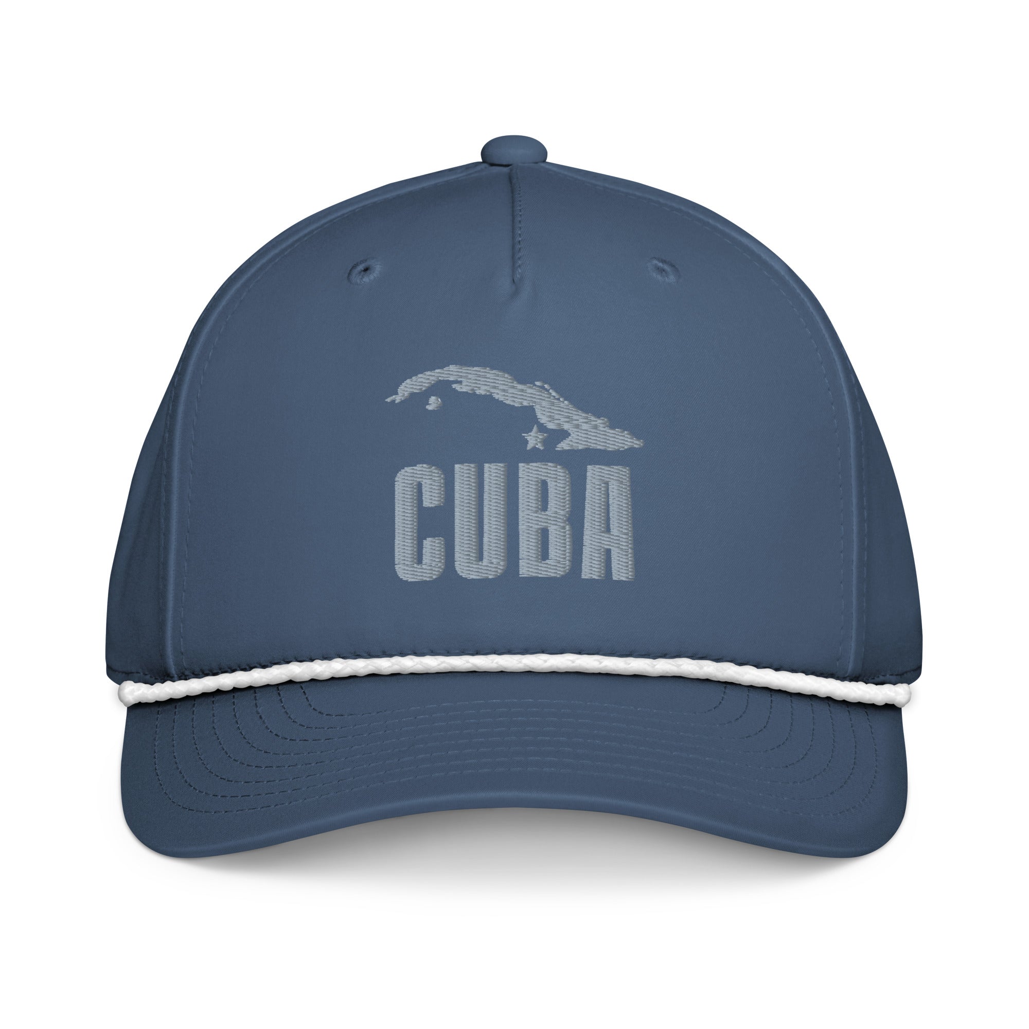 Cuba Bold Embroidered Classic Rope Cap – Shop Jardines